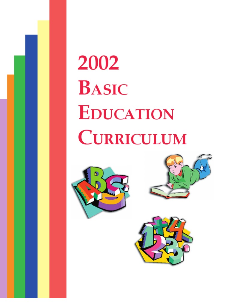 2002 Basic Education Curriculum | PDF | Curriculum | Literacy