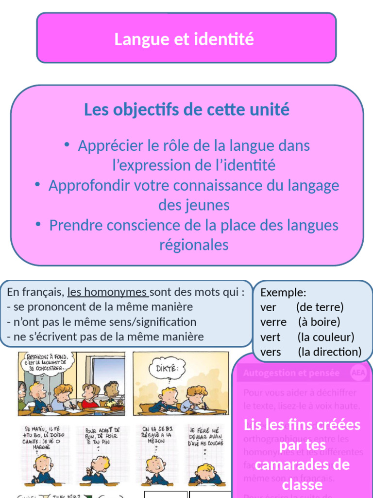 Langage et Identité des Jeunes | PDF | Linguistique