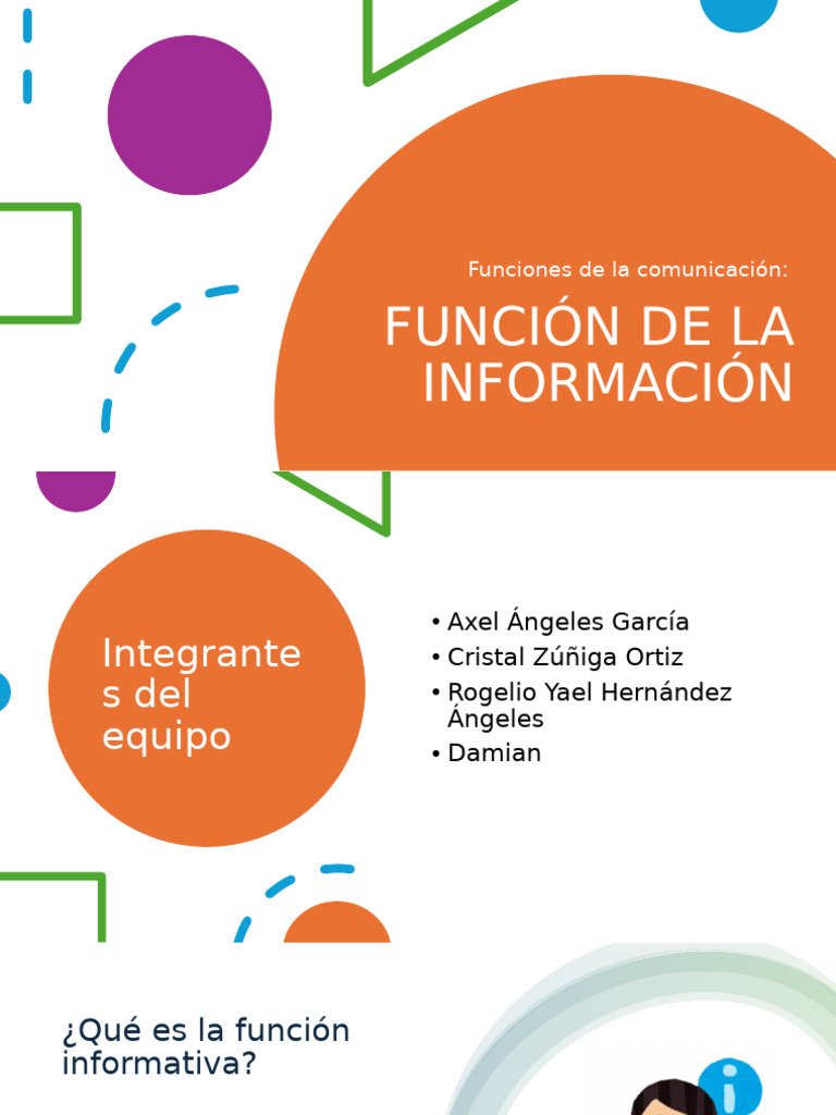 Función de La Información | PDF