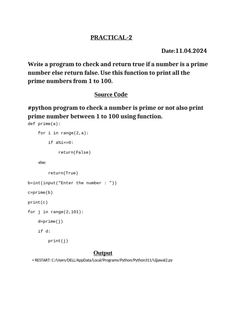 PRACTICAL2 (Ujjawal) | PDF | Teaching Methods & Materials | Computers