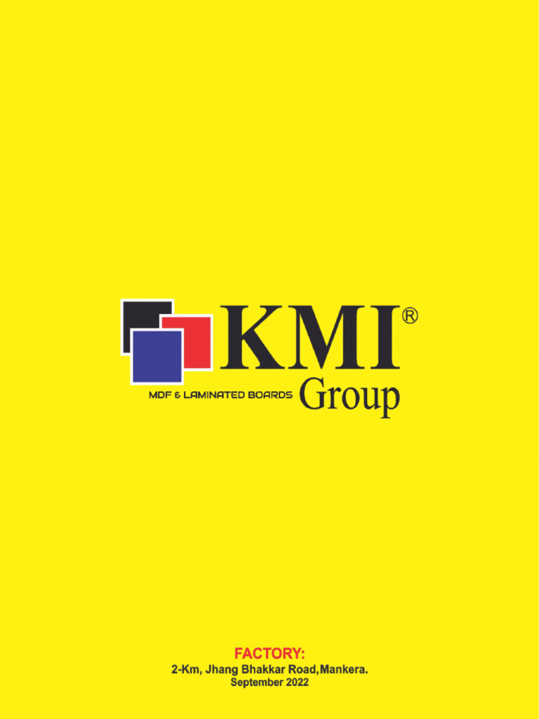 KMI-GROUP-CHIPBOARD-MDF | PDF