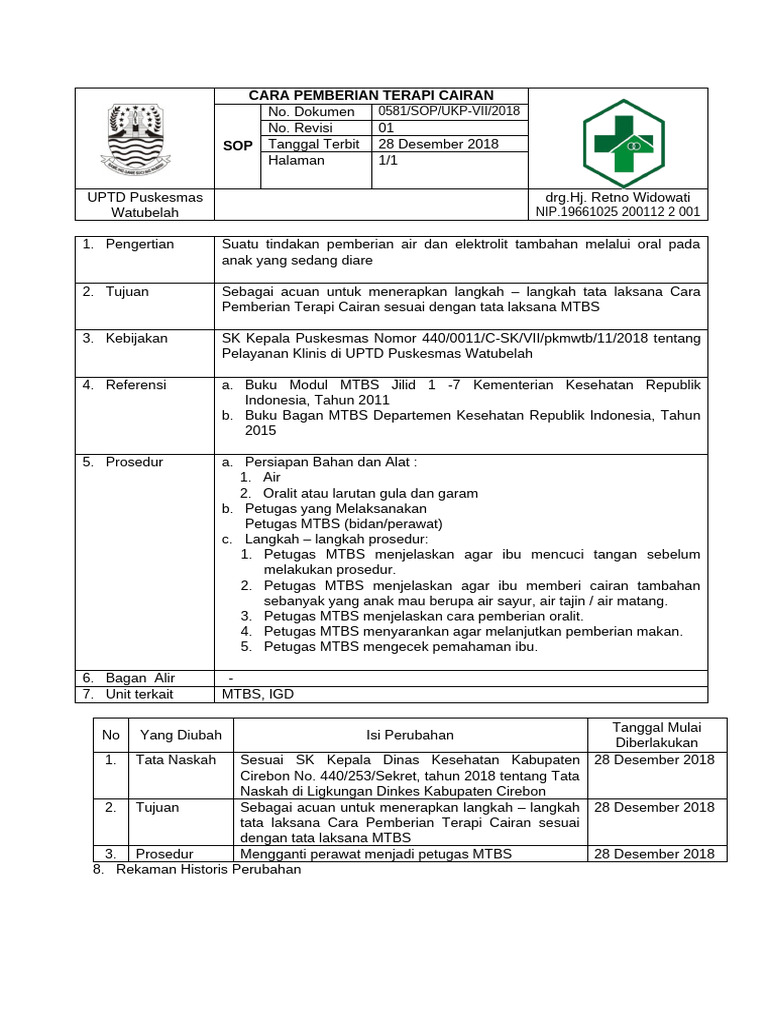 Cara Pemberian Terapi Cairan | PDF | Pengembangan Diri | Kesehatan Holistik