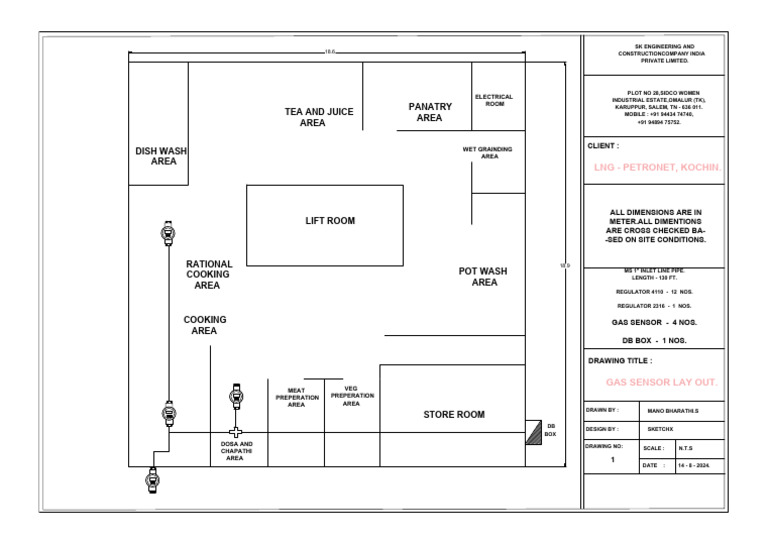 Gas Sensor Layout Pdf Cooking Gases