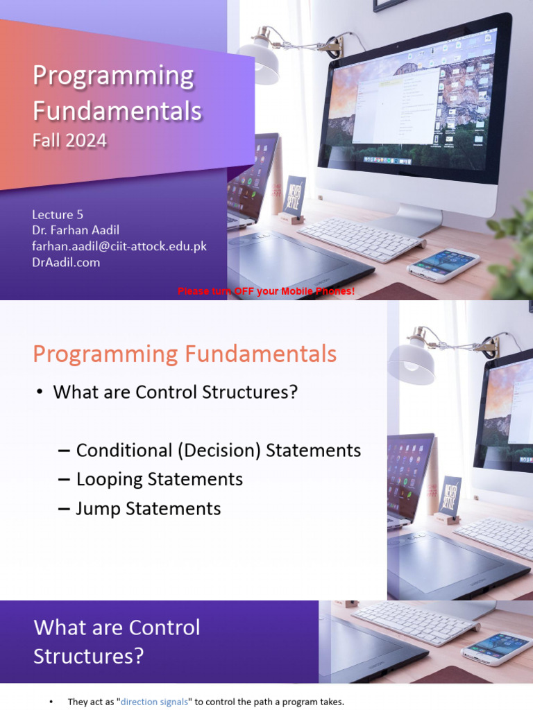 Lecture 5 | PDF | Control Flow | Computer Science