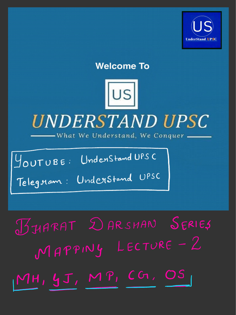 UnderStandUPSC Mapping Session 2 | PDF