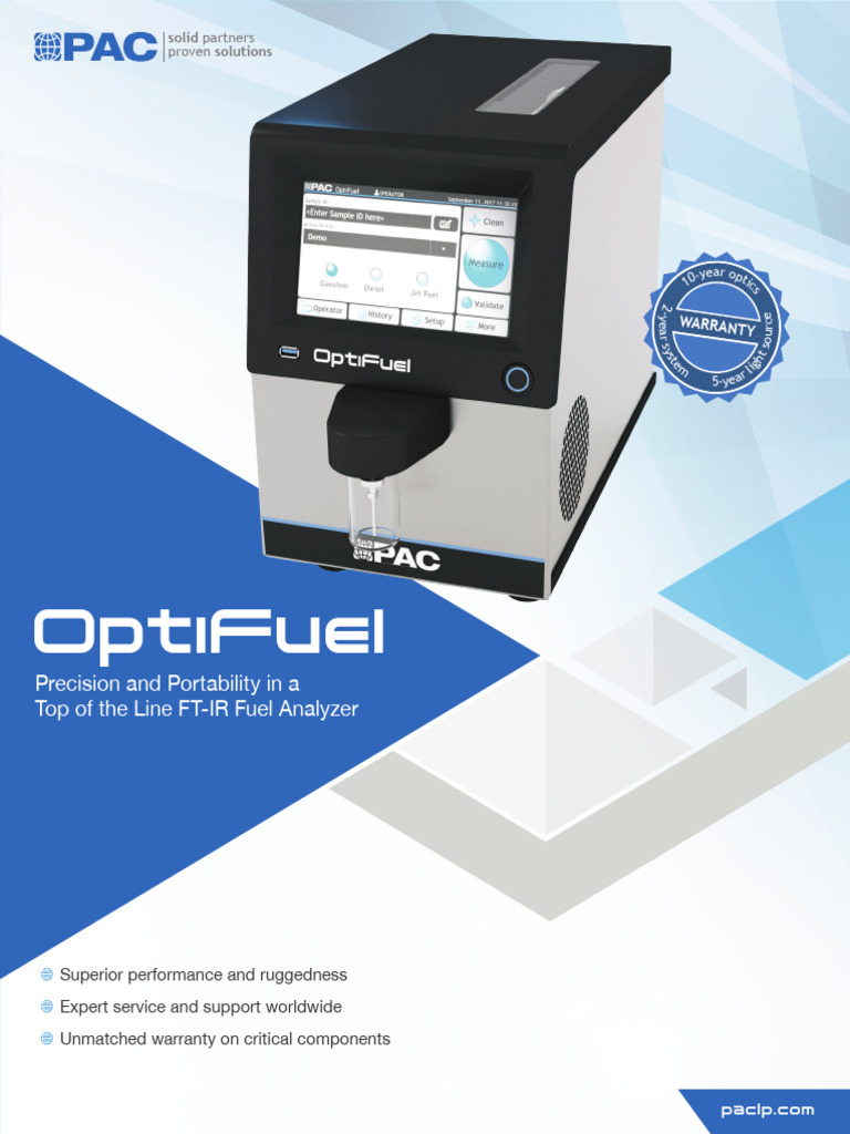 OptiFuel: Advanced FT-IR Fuel Analyzer | PDF