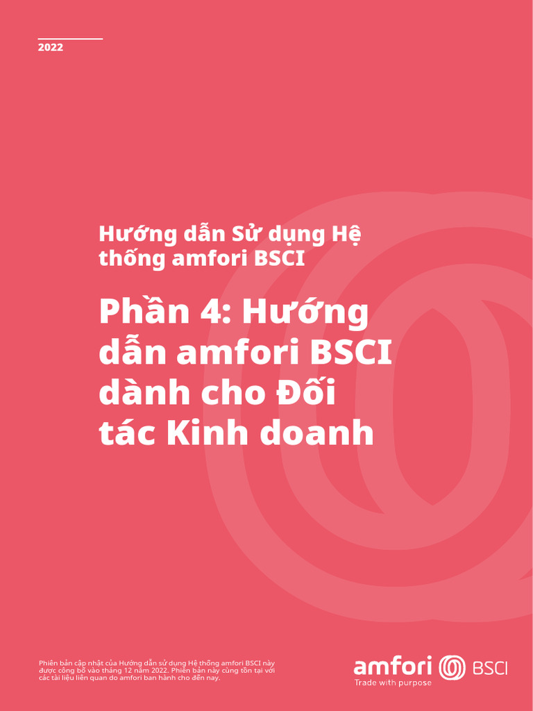 Amfori 2023 06 15 Bsci System Manual Part 4 A4 03 Vivn | PDF