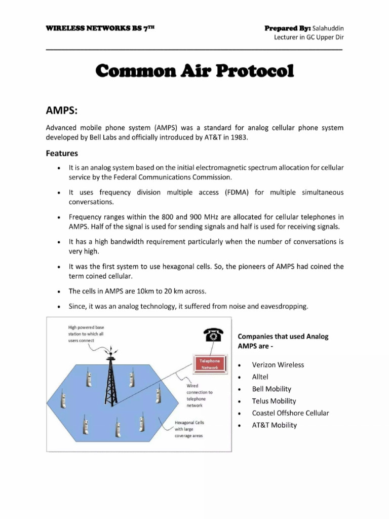 Common Air Protocols | PDF