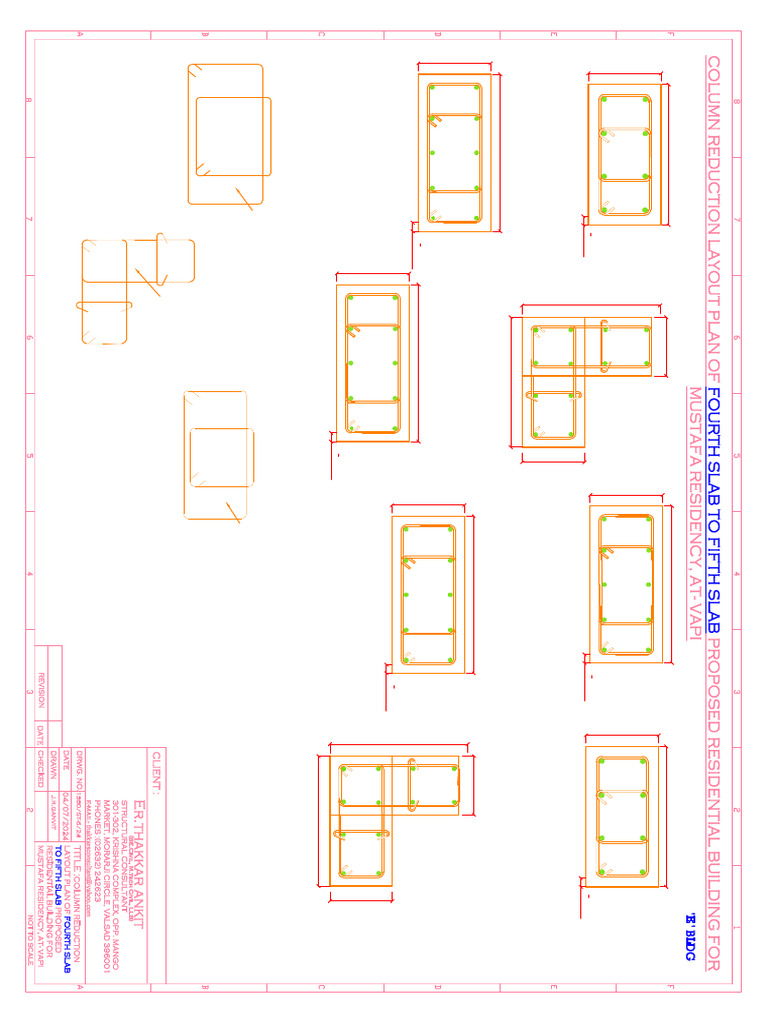 Cross Section Details for Columns | PDF | Bus Transport | Routes