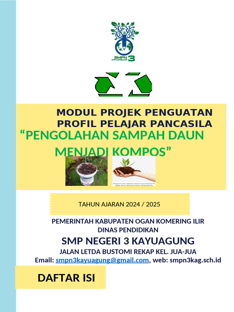 Modul Projek 1 GHB (Kompos) | PDF | Sains & Matematika | Teknologi & Rekayasa