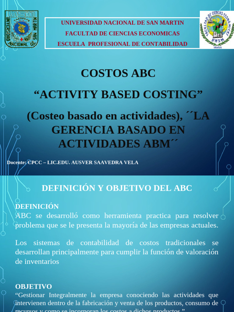Costos-ABC- POINT | PDF | Business | Contabilidad