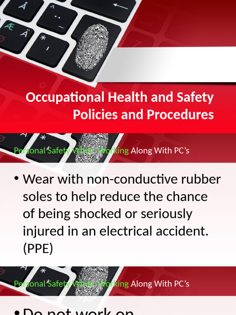 LO 1 OHS Policies and Procedures | PDF