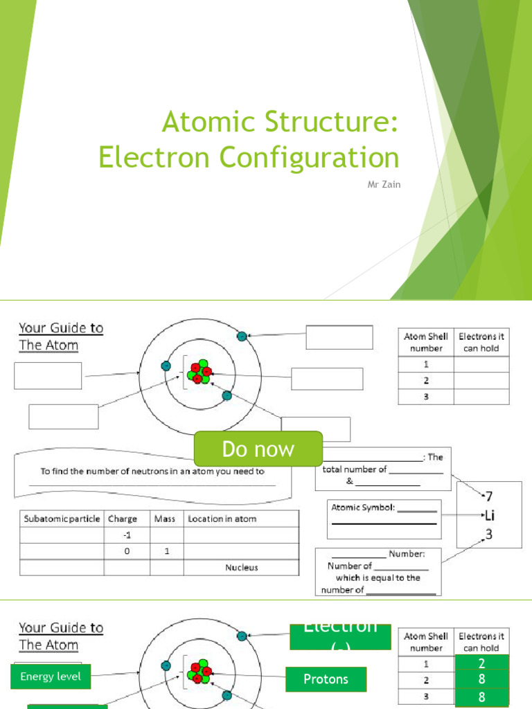 Year 10 Atomic Structure Guide | PDF | Atomic Nucleus | Chemical Compounds