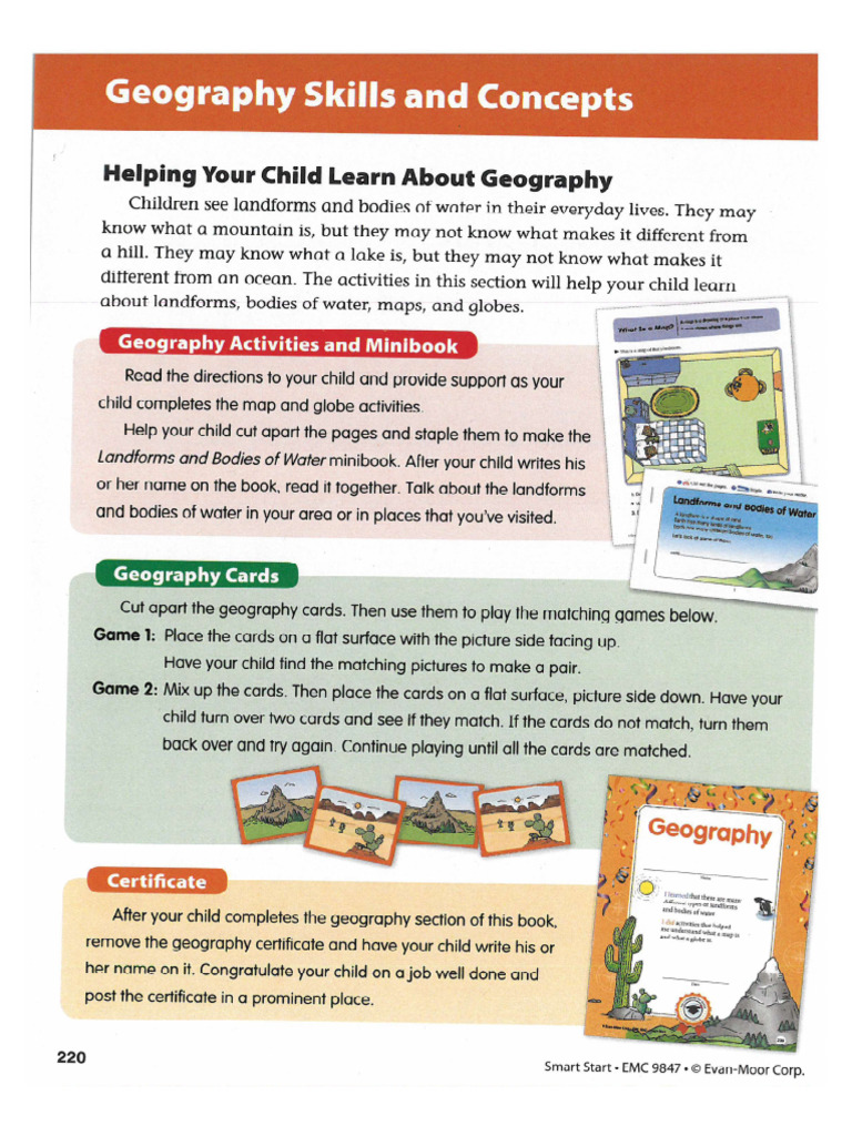 Geography Pre K | PDF