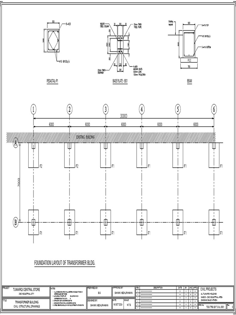 TCS Transformer Room-Model - pdf1 | PDF | Structural Engineering | Composite Material