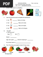 SR - KG SEP WORKSHEET | PDF | Art | Science & Mathematics