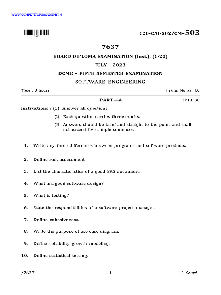 C20 Cai 502 CM 503 Julyinst 2023 | PDF | Software | Library (Computing)