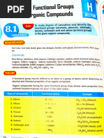 Functional Groups Table | PDF