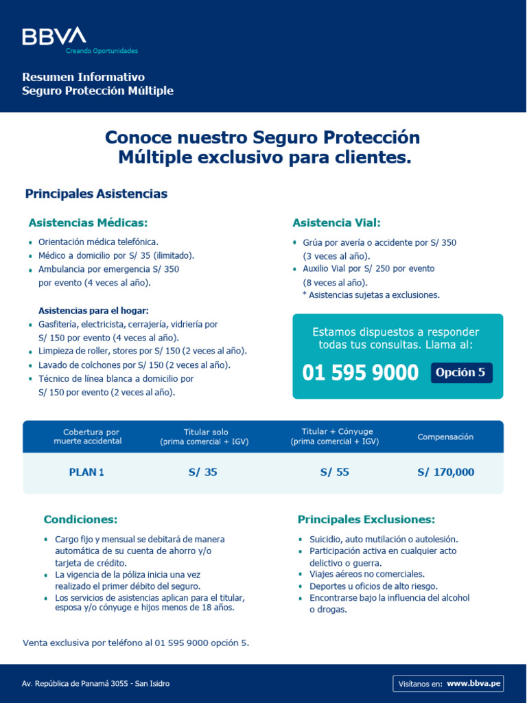 Protección Múltiple BBVA (MV) | PDF