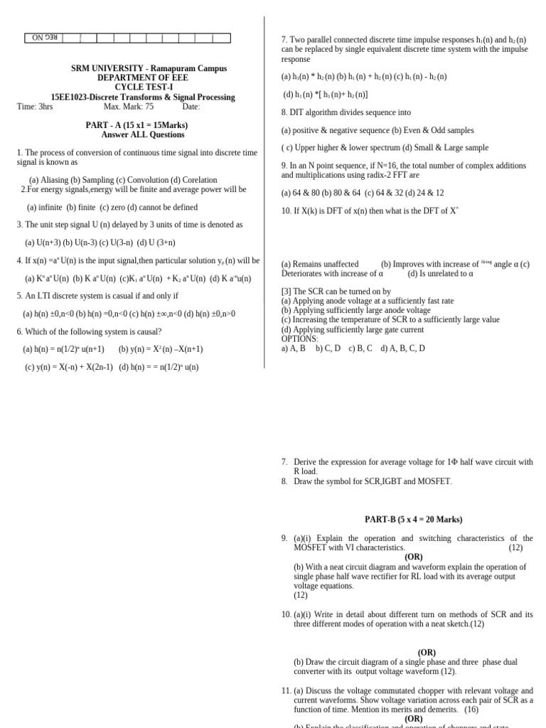 Qp 2017 Pdf Discrete Fourier Transform Power Inverter
