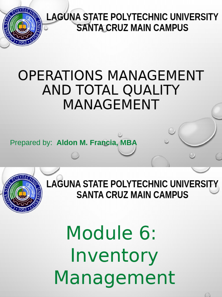 Inventory Management Essentials Guide | PDF | Inventory | Supply Chain Management