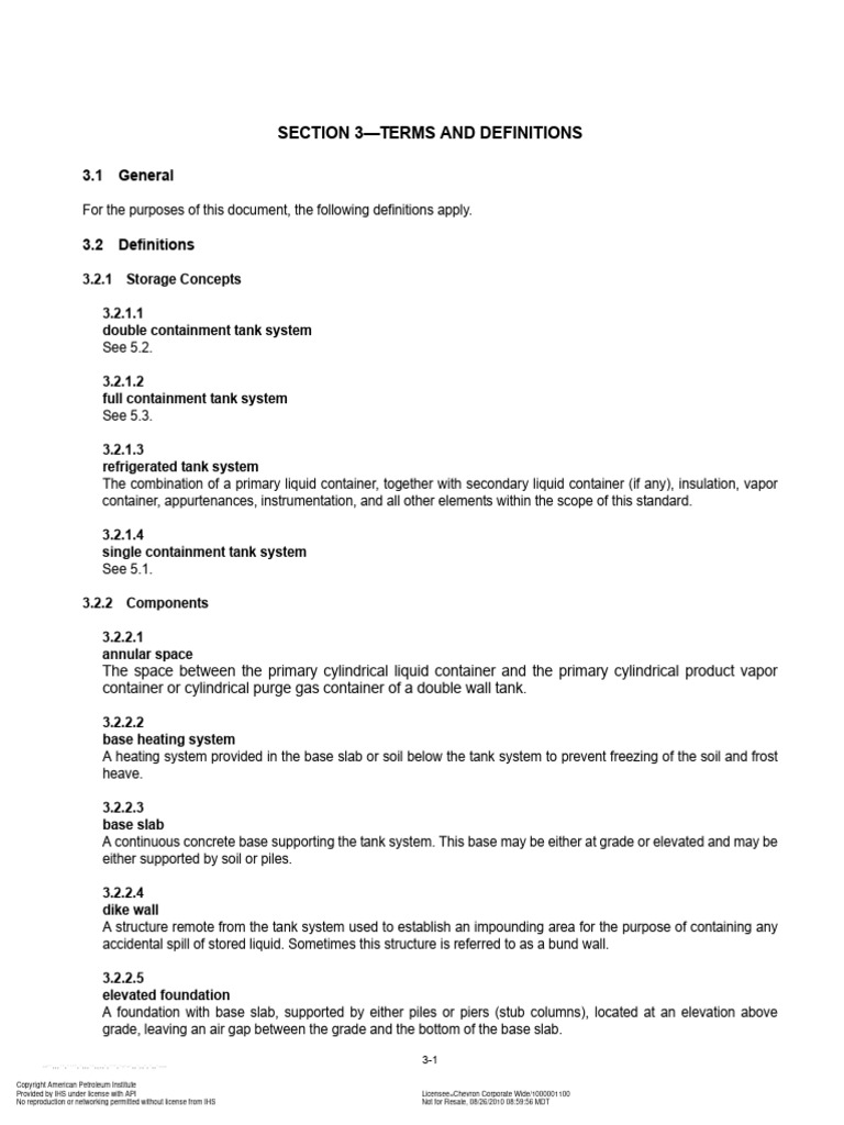 API 62 - Section 3 | PDF | Thermal Insulation | Liquids