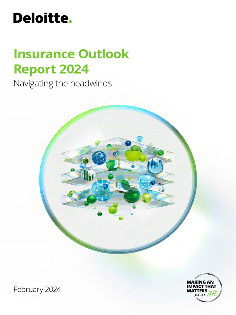 Deloitte Insurance Outlook Report 2024 | PDF | Insurance | Life Insurance