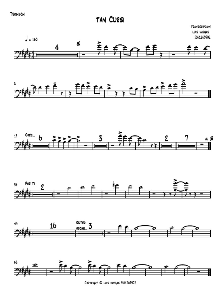 Tan Cursi - Partes - 122708 | PDF