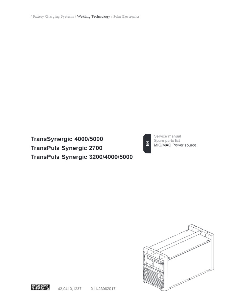 Service Manuals TS 4000, TS 5000, TPS 2700, TPS 3200, TPS - Manualzz | PDF