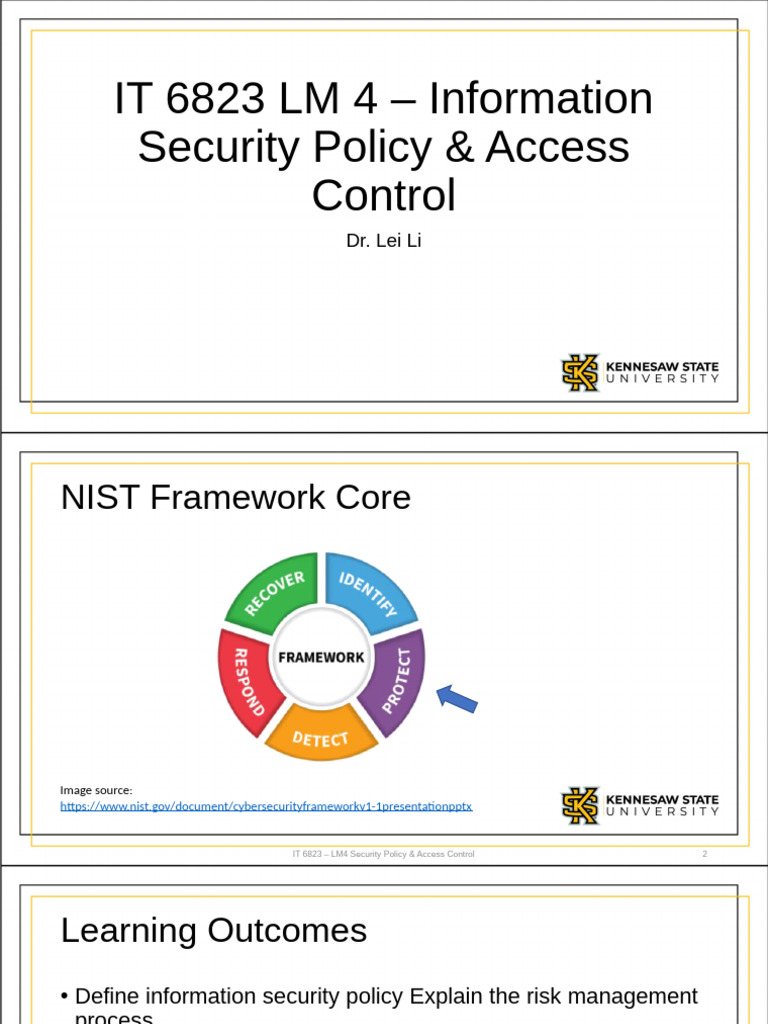 LM4 Information Policy | PDF | Computer Access Control | Information Security