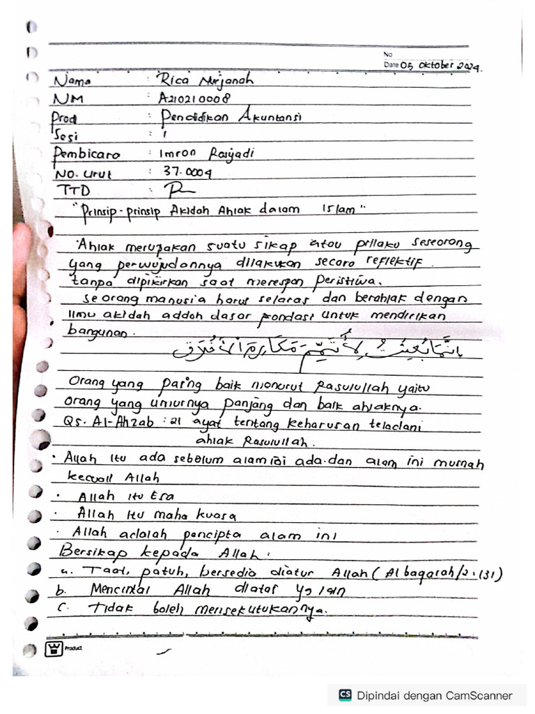 Baps 37 - Rica Nurjanah - A210210008 | PDF