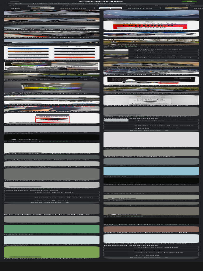 Ly7c Nardo Grey Paint Code - Google Search | PDF | Audi | Luxury Vehicles