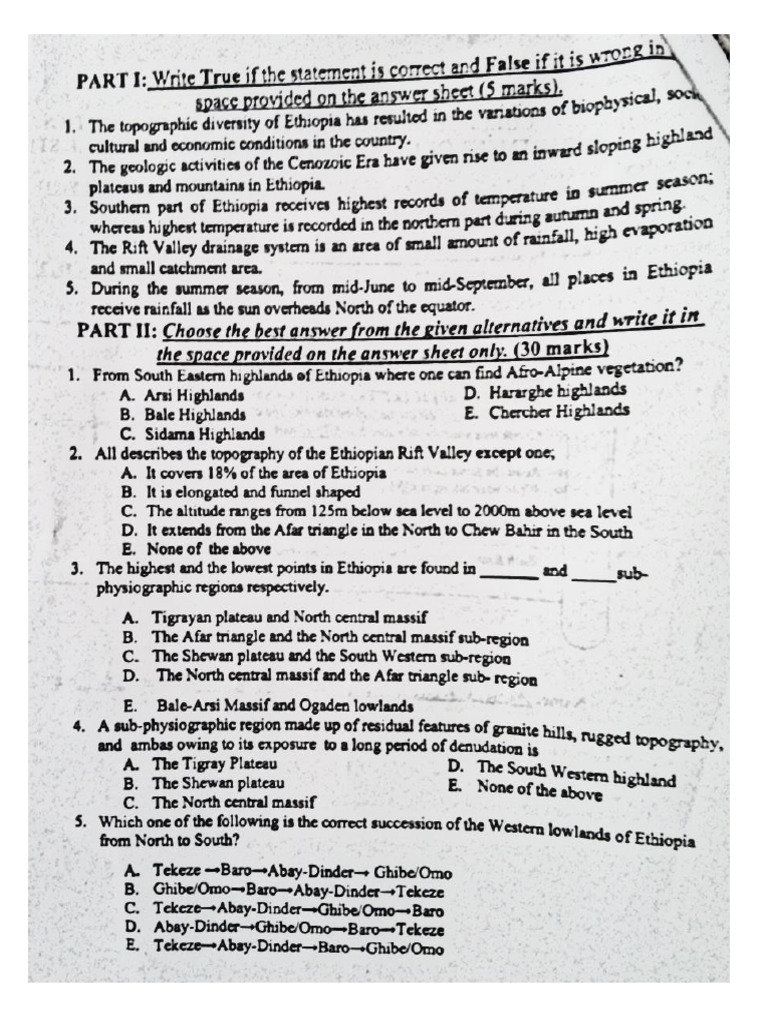 Geo Final Havan | PDF