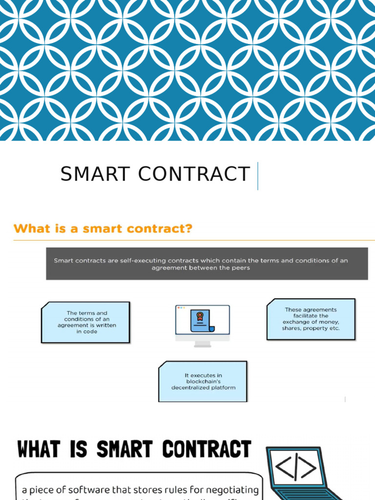 Smart contract in blockchain | PDF