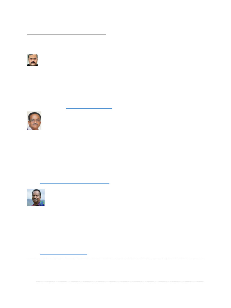 Retired Bank Employees Contact List | PDF | Kerala | Banks