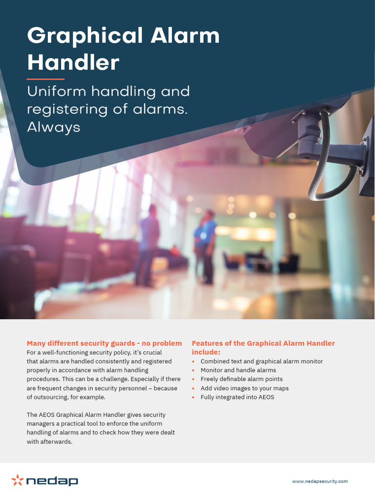 Nedap Solutions - Sheet Graphical Alarm Handler en | PDF | Icon ...