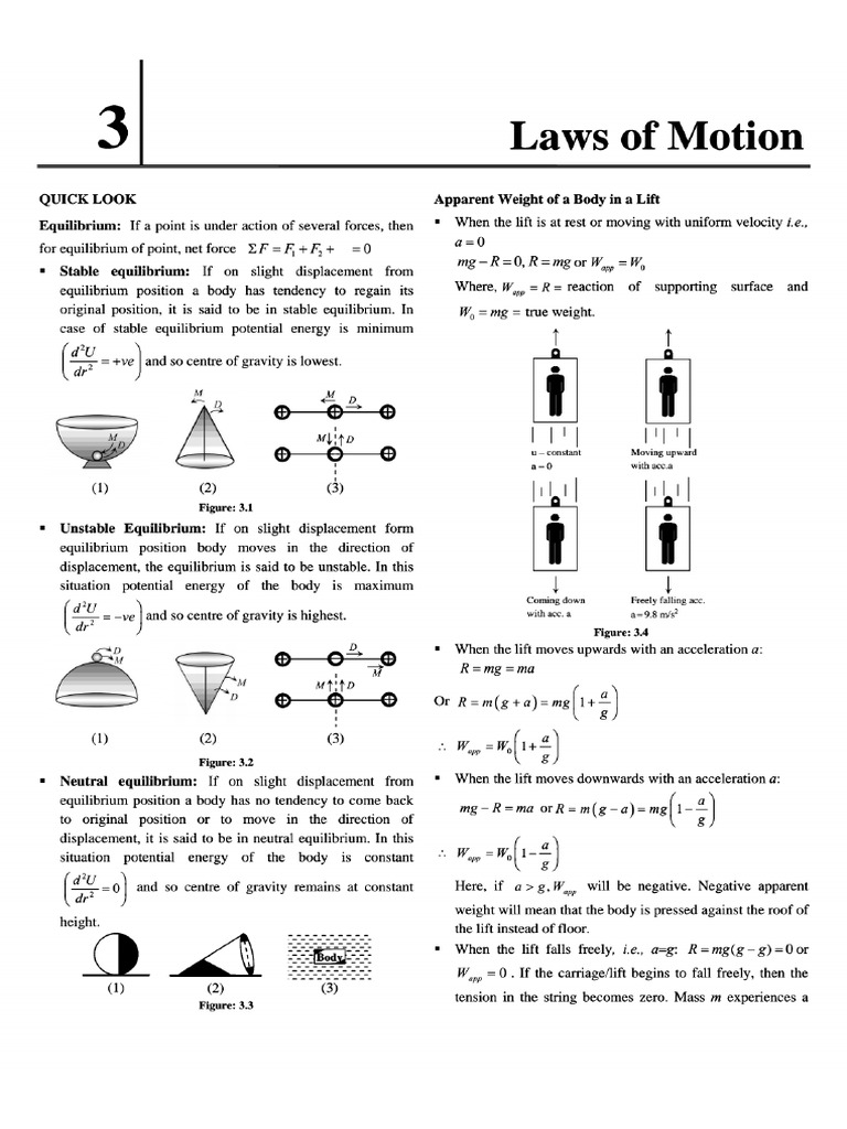 Laws of Motion | PDF