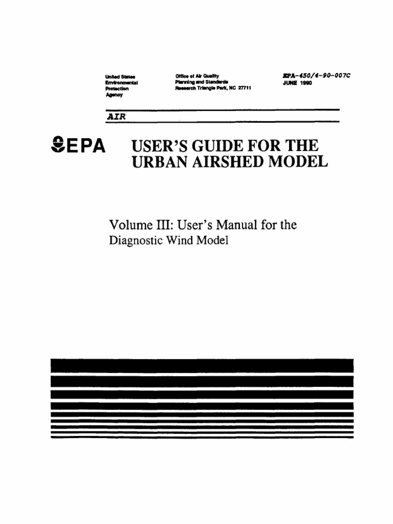 Volume Iii Users Manual For The Diagnostic Wind Model Pdf Velocity Cartesian Coordinate 