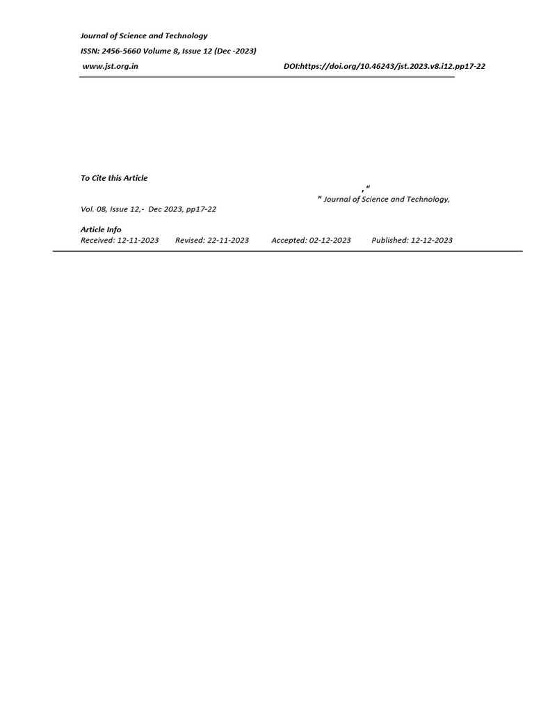 Paper Publication Steps