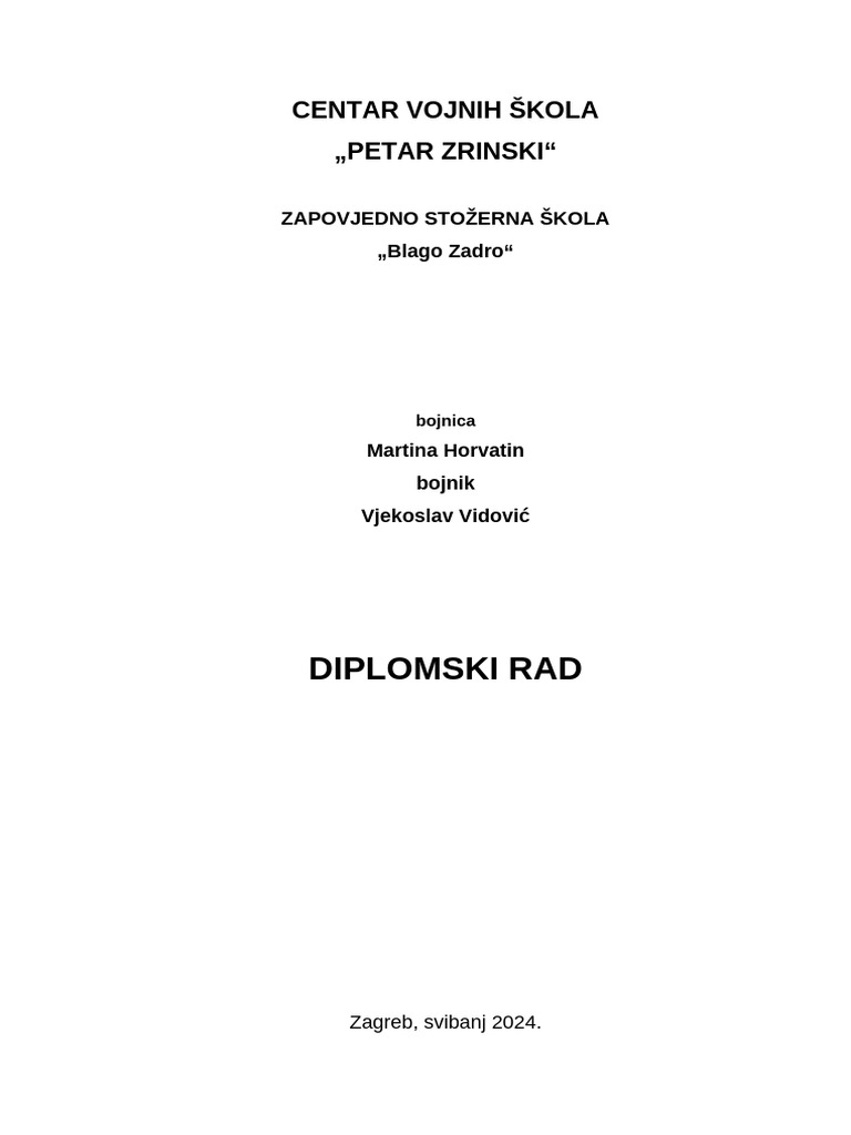 Diplomski V1 | PDF