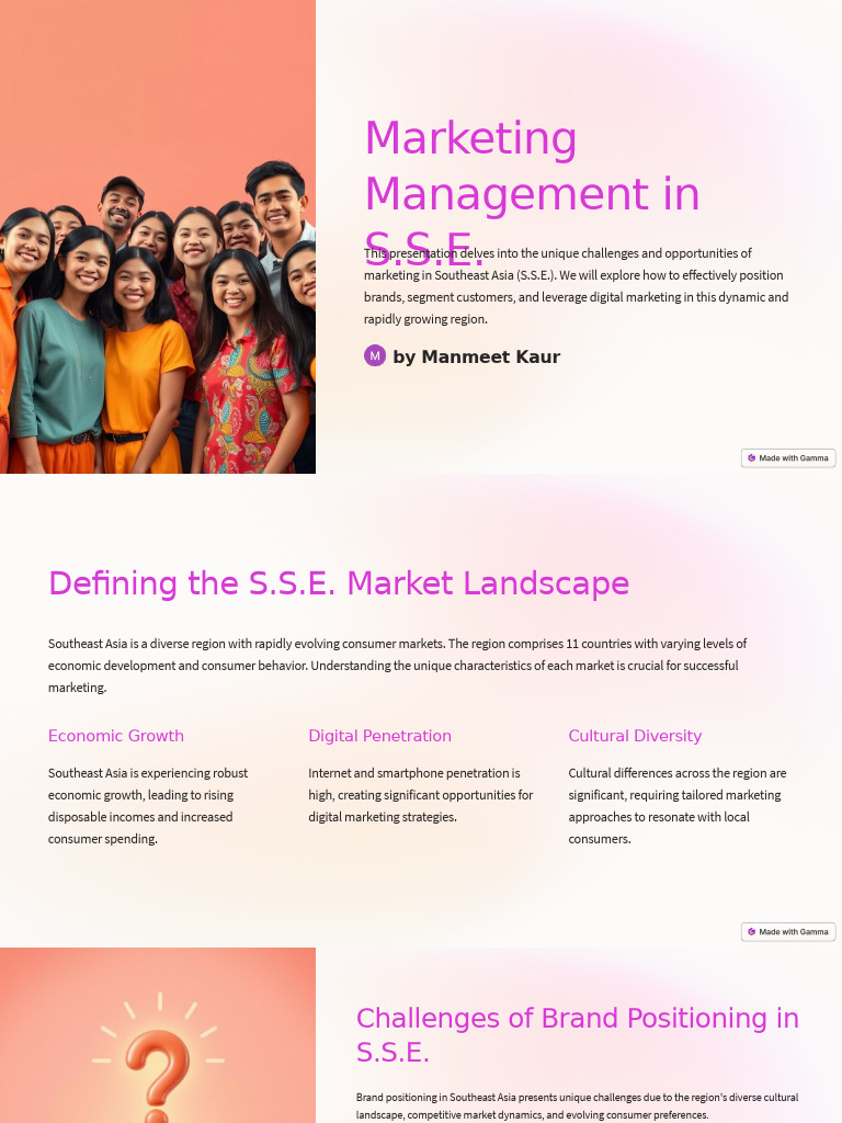 Marketing Management in SSE | PDF | Marketing | Digital Marketing