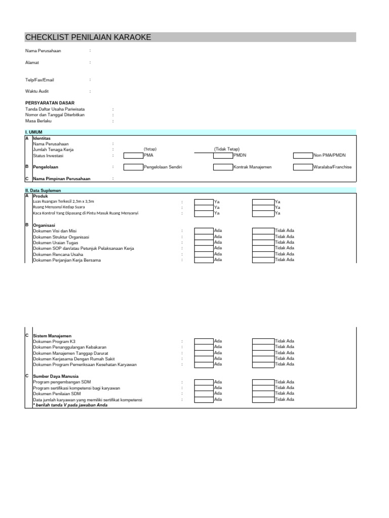 Materi PM Karaoke (Training) Rev01 | PDF
