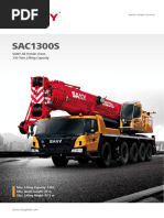 SANY STC800S Load Charts Manual | PDF | Crane (Machine) | Elevator