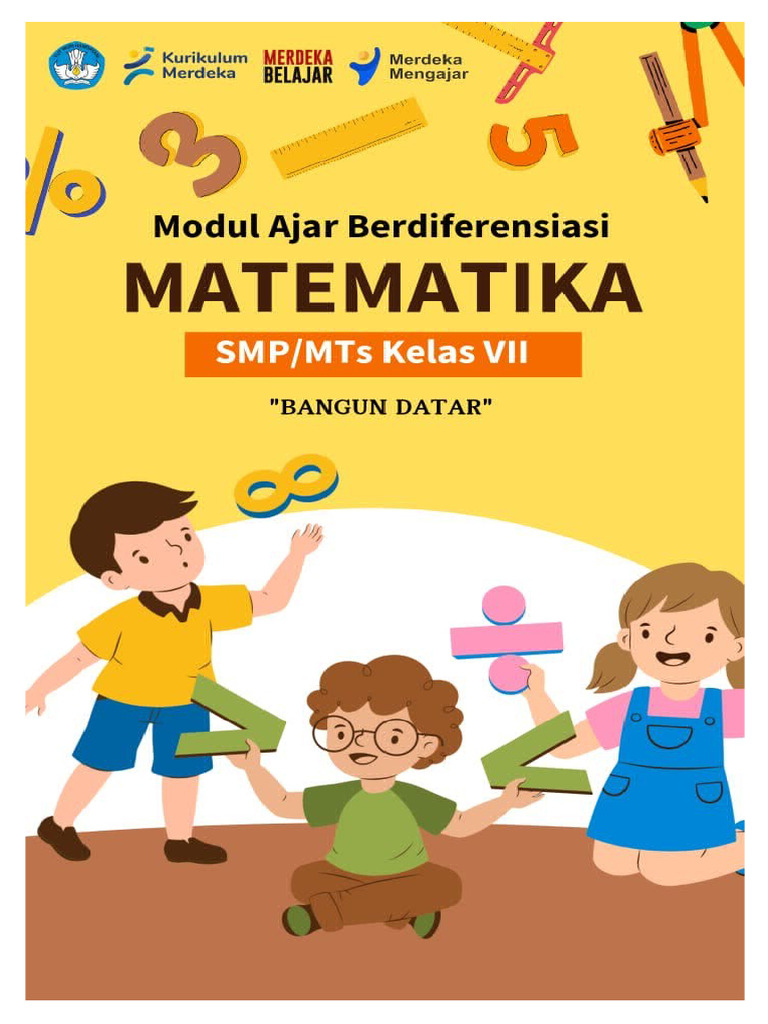 Modul Ajar Mat7 - Bangun Datar Baru | PDF | Karier & Perkembangan | Kajian Bahasa Asing