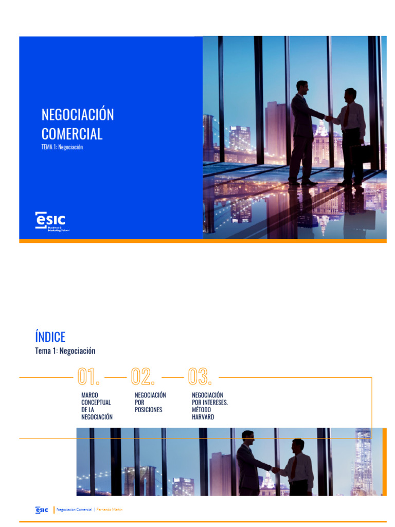 TEMA 1 NEGOCIACIÓN - r00 | PDF | Negociación