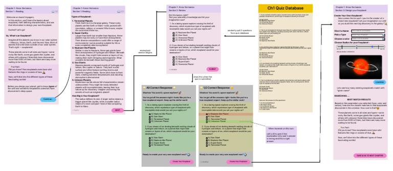 Userflow of Asteroid Quiz | PDF | Planets | Exoplanet