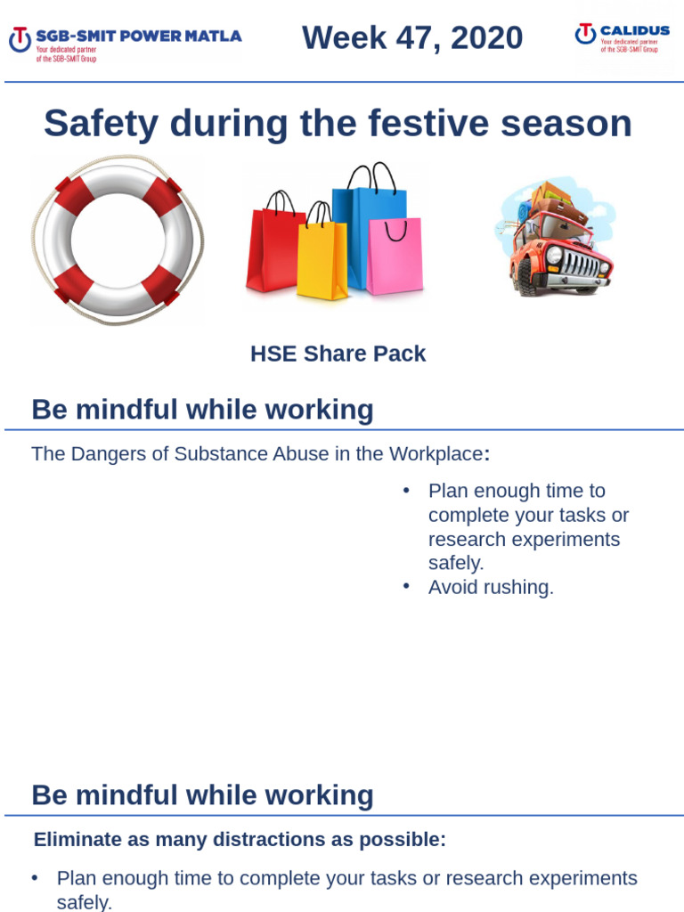 Week 46 HSE Share Pack | PDF