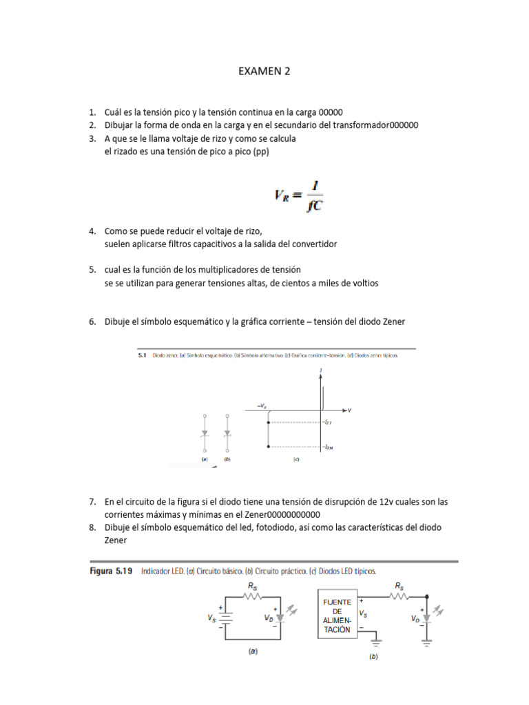 Examenes 2 y 3 | PDF | Transistor | Mosfet
