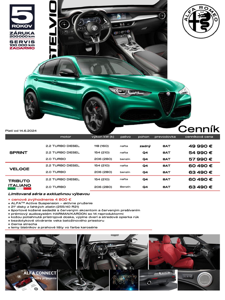 ZC Ar Stelvio My24 14.6.2024 | PDF