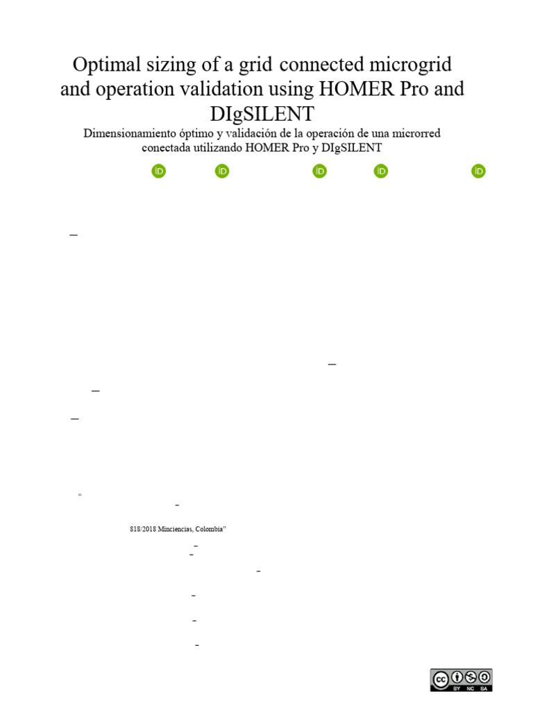 Optimal Sizing of A Grid-Connected Microgrid and Operation Validation Using HOMER Pro and ...